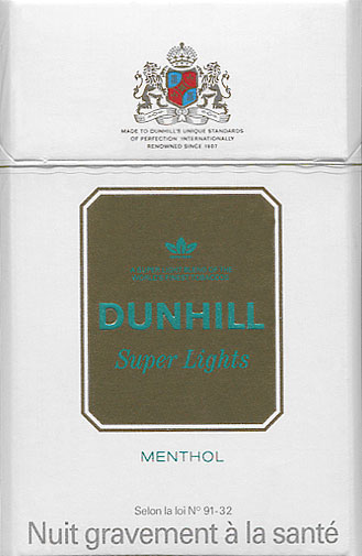 Dunhill Super Lights Menthol 20FR199?